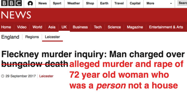 FixedIt: A woman was allegedly raped and murdered, her house is not the ...